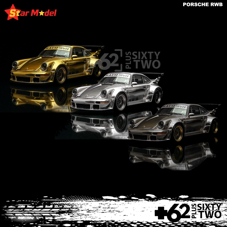 Jual Porsche Mini Scale All Brand RWB 991 993 997 964 GT2 GT3 OEM Star ...