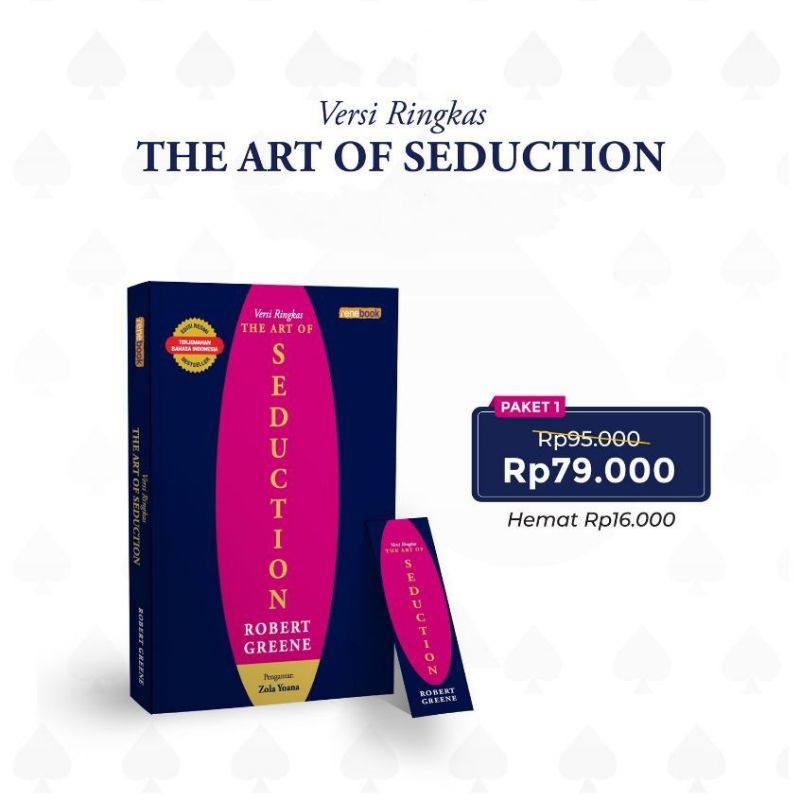 Jual Buku Versi Ringkas : The Art Of Seduction - Robert Greene // 100% Original | Shopee Indonesia