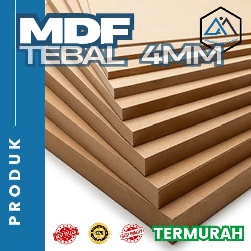 Jual MDF Board / Papan MDF Potongan / Tebal 4mm. | Shopee Indonesia