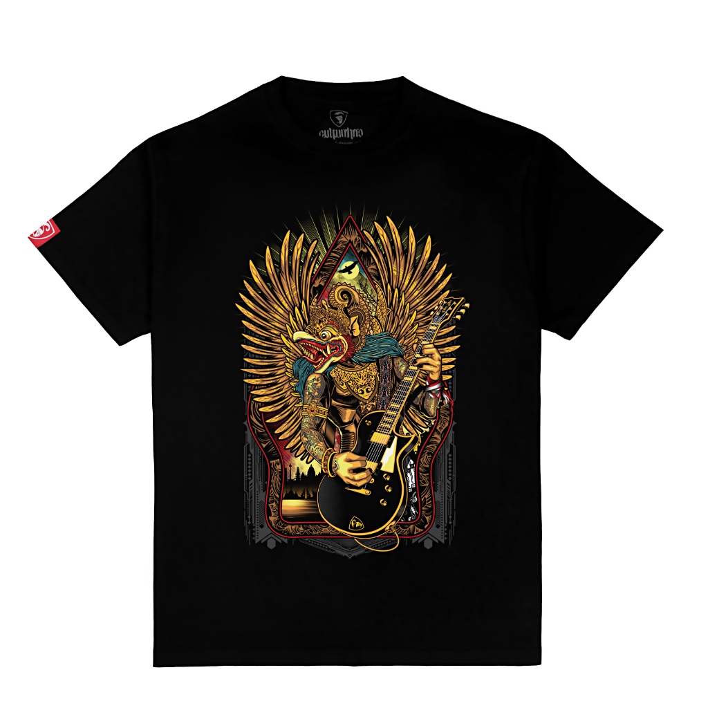 Jual KAOS CULTURE HERO GARUDA ROCK n ROLL Ready Stock | Kaos Wayang ...