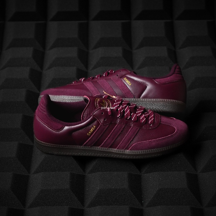 Jual Adidas Samba OG Sumatra Burgundy Island Series 100% Original Real ...