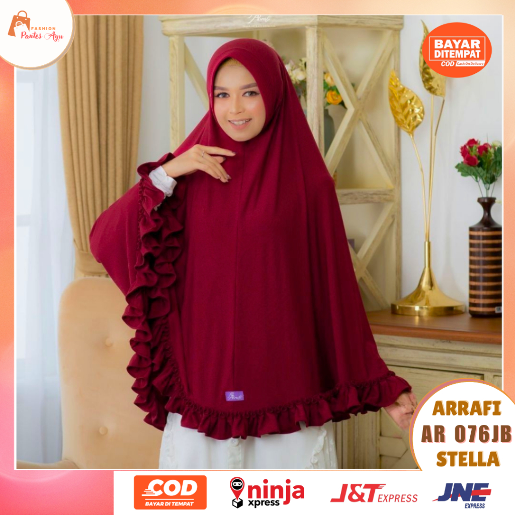 Jual Arrafi hijab jilbab kerudung bergo instan jumbo terbaru Arrafi AR ...