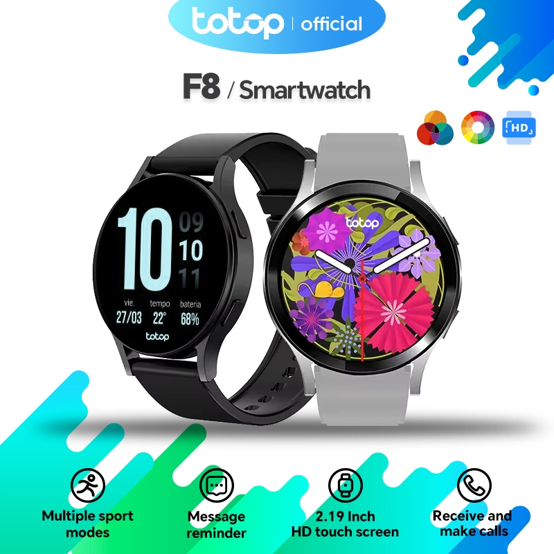 Jual Totop SmartWatch F8 Business&Fashion Bluetooth Smartband 2.19 inch ...