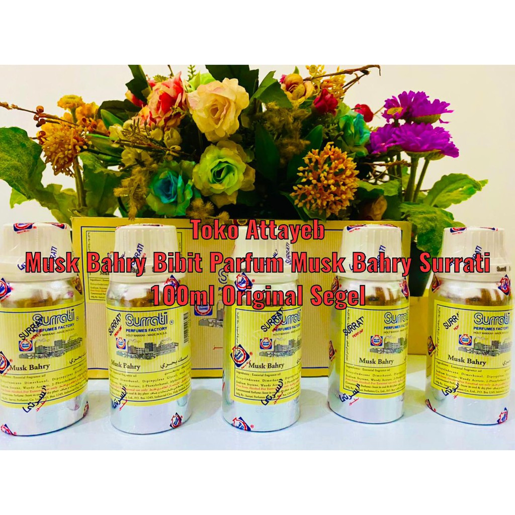 Jual Musk Bahry Bibit Parfum Musk Bahry Surrati 100ml Original BerSegel ...