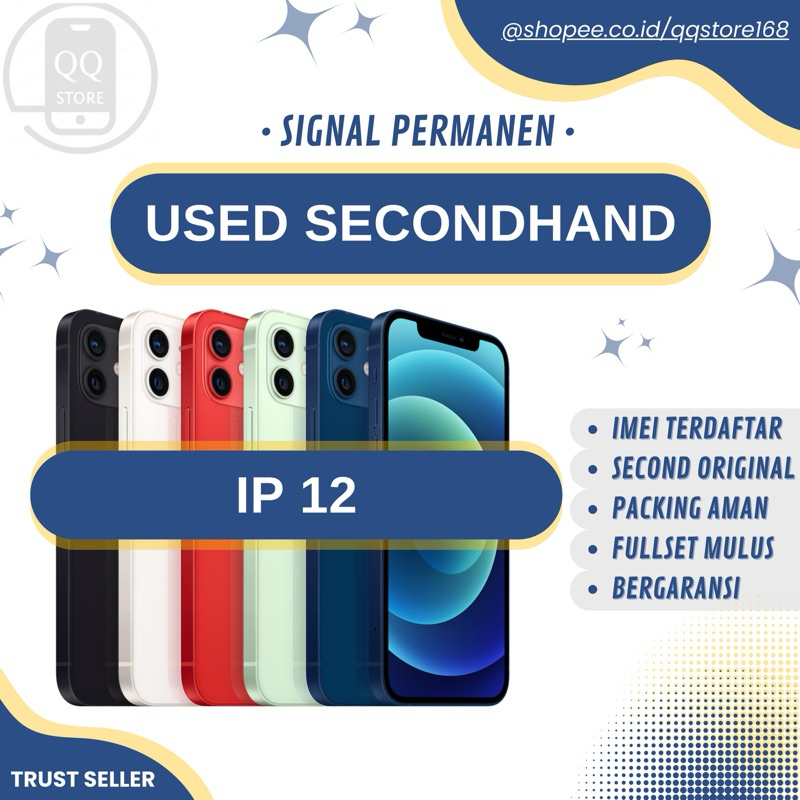 Jual Permanent 12 BC 64GB/128GB/256GB Terdaftar | Shopee Indonesia