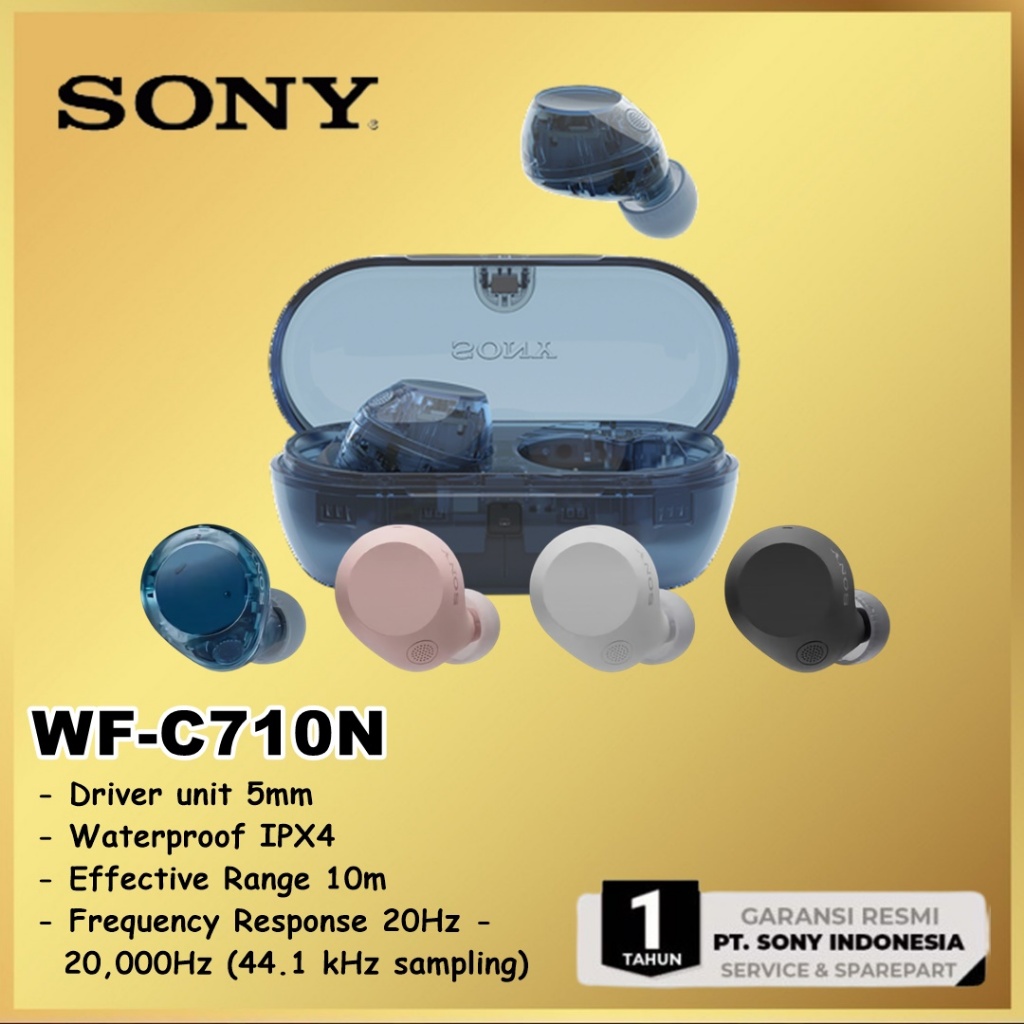 Jual Sony WF-C710N C710 710N Noise Cancelling True Wireless TWS ...