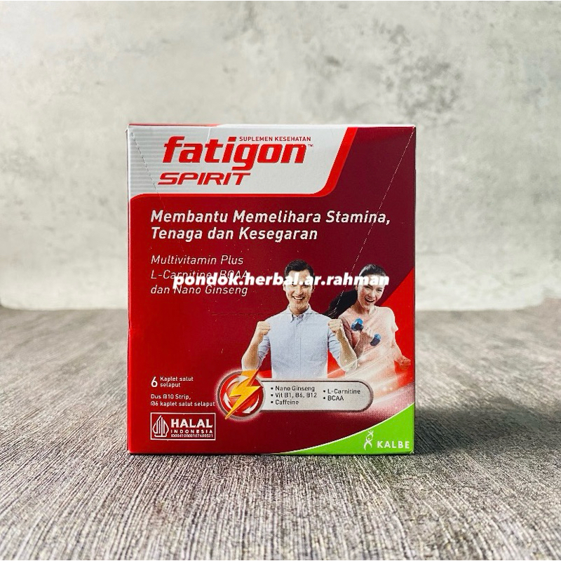Jual FATIGON SPIRIT (membantu proses metabolisme tubuh untuk ...