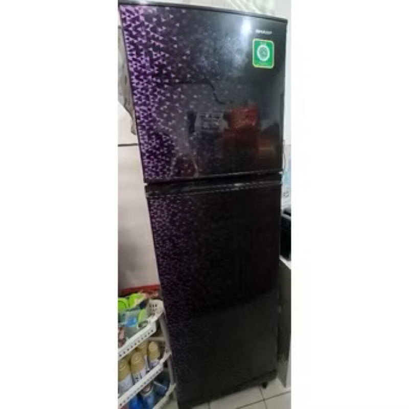 Jual (Khusus sekitar Jakarta) Kulkas 2 Pintu Sharp Shine SJ 236 MG ...