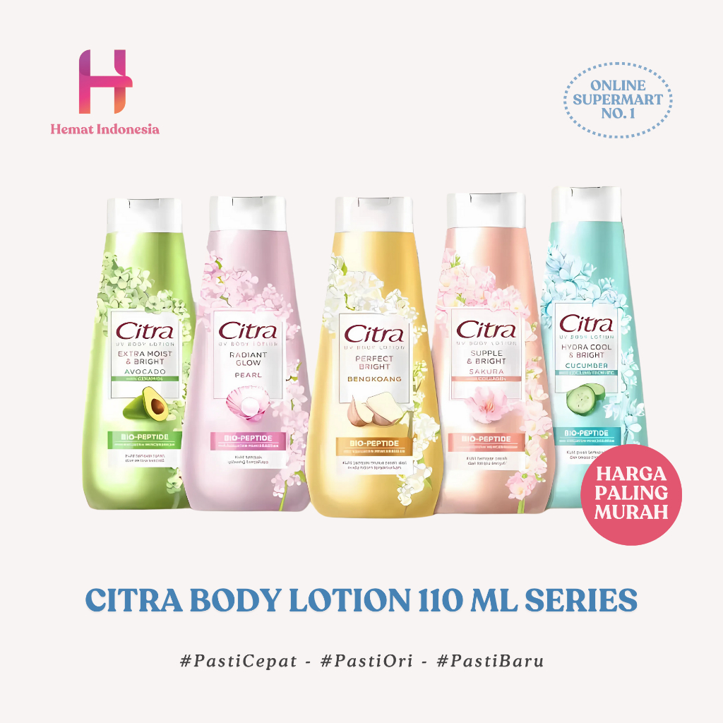 Jual CITRA HAND AND BODY WHITE UV HAND BODY LOTION UV WHITE 110 ML ...