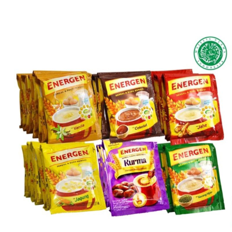 Jual energen sereal 1 renteng isi 5 &10 | Shopee Indonesia