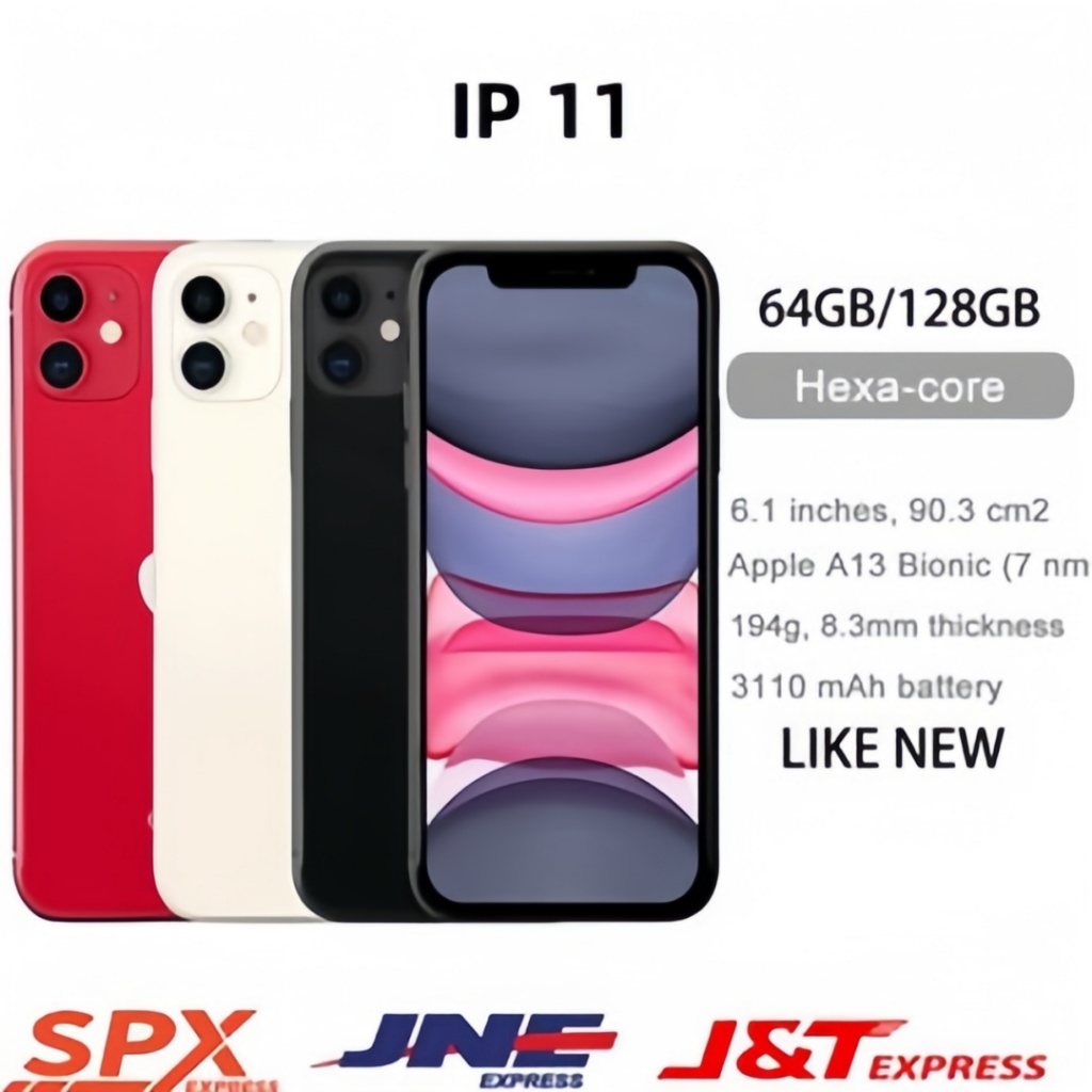 Jual IP11 256GB/128GB/64GB MULUS NORMAL FULLSET Kondisi Perfect Original 100% | Shopee Indonesia