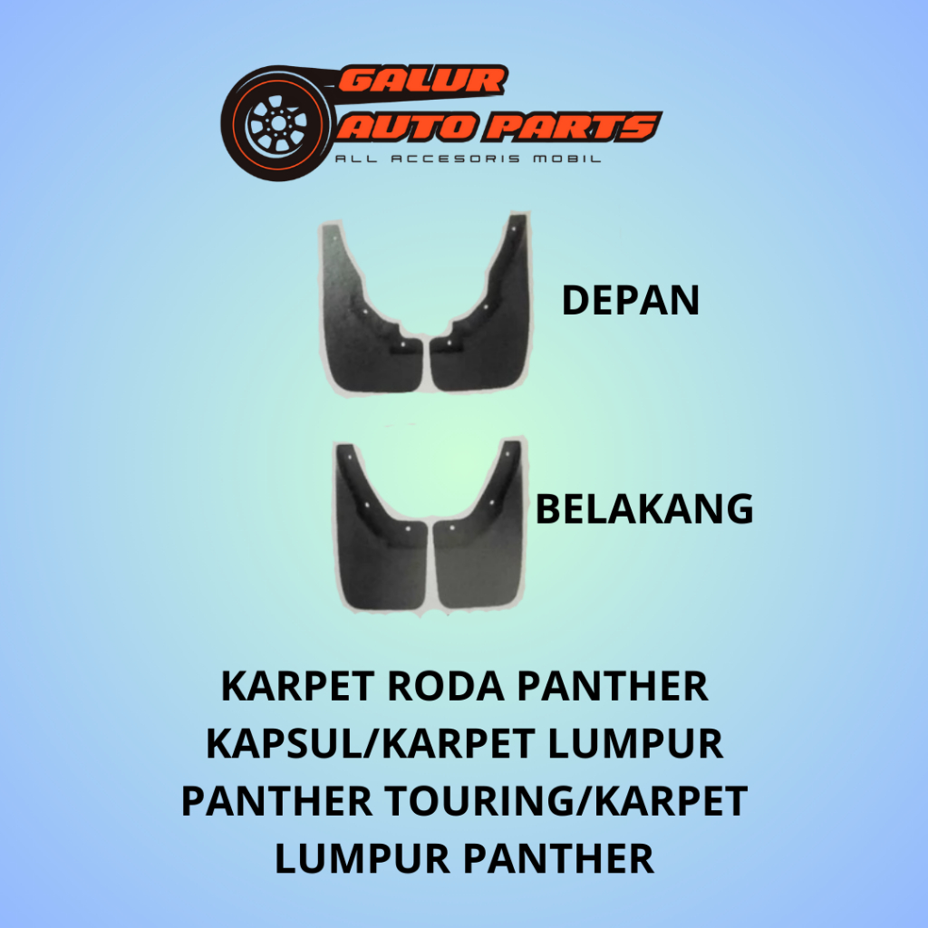 Jual KARPET RODA PANTHER KAPSUL/KARPET LUMPUR PANTHER TOURING/KARPET ...