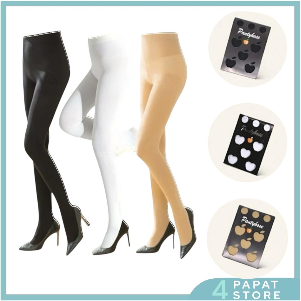 Jual Stocking pantyhose celana Apple 120 denier hitam cream wanita ...