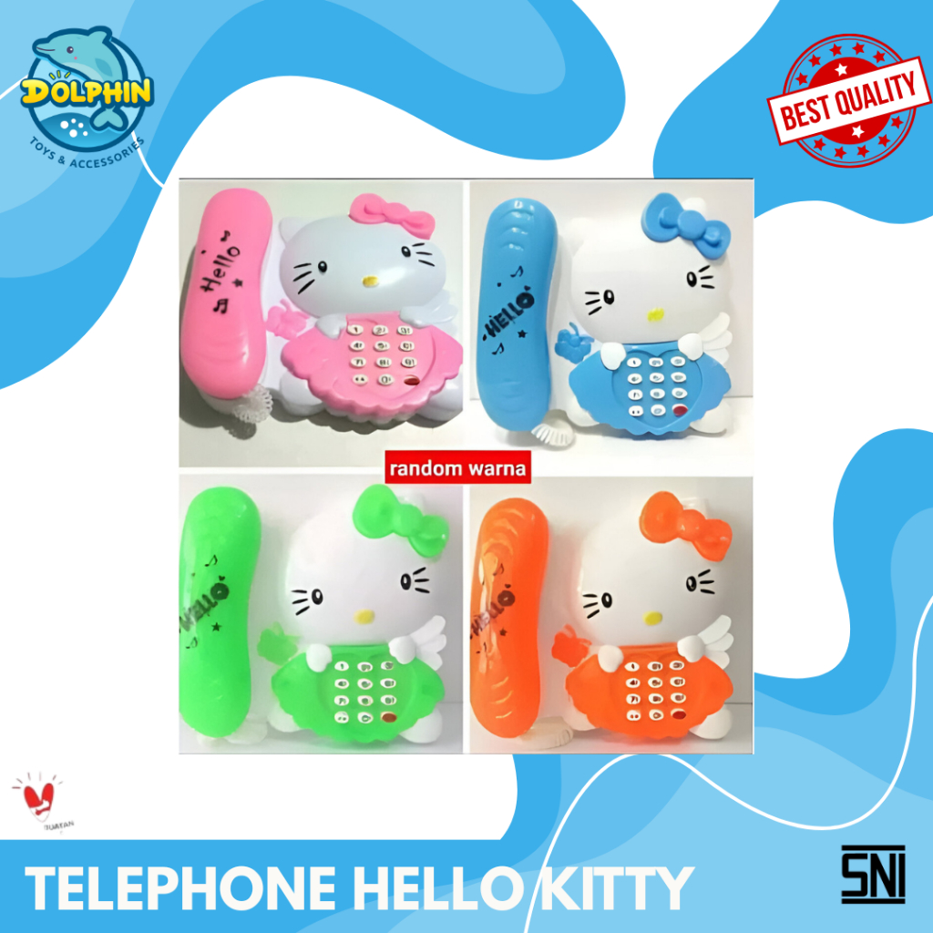 Jual Mainan Telepon Mini Hello Kitty – Mainan Anak Perempuan Lucu ...