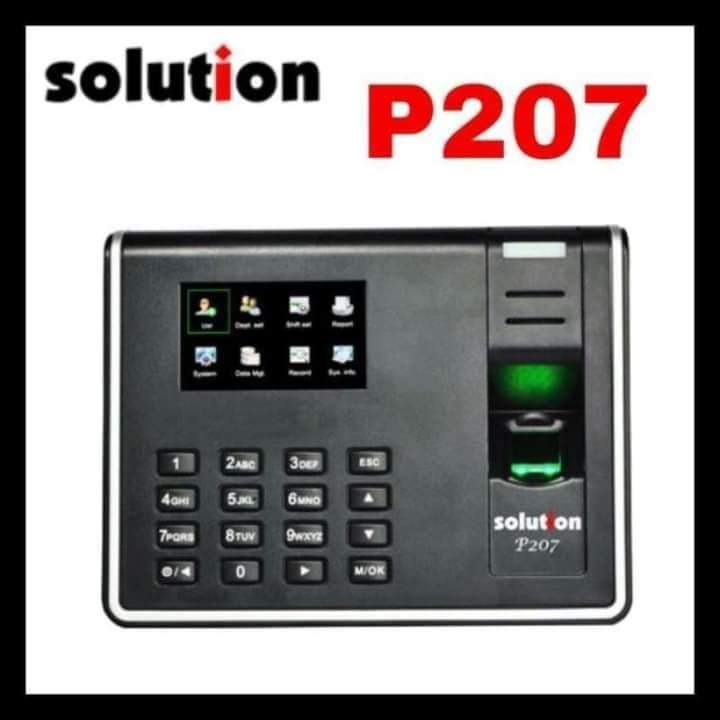 Jual MESIN ABSENSI SOLUTION P207 | Shopee Indonesia