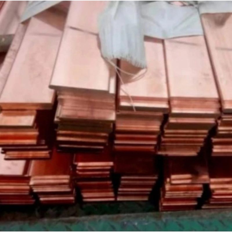 Jual Busbar tembaga murni 10mm x 100mm x 350mm | Shopee Indonesia