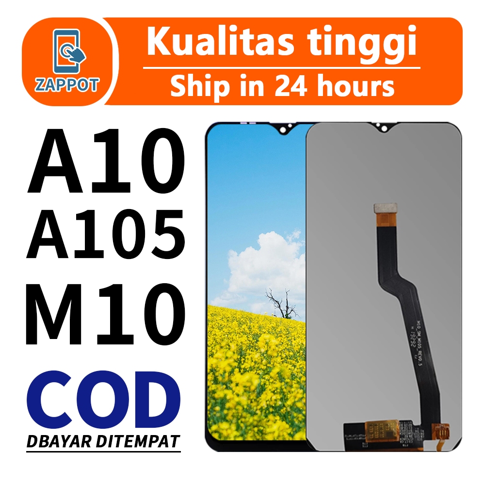 Jual LCD FOR SAMSUNG GALAXY A10 / M10 / A105 / M105 Fullset TOUCHSCREEN ...
