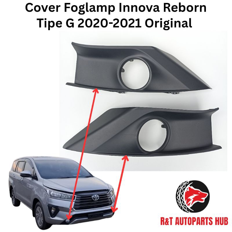 Jual Cover Foglamp Innova Reborn Tipe G 2020-2021 Original | Shopee ...