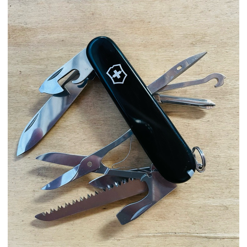 Jual victorinox fieldmaster scale hitam (original bekas) | Shopee Indonesia