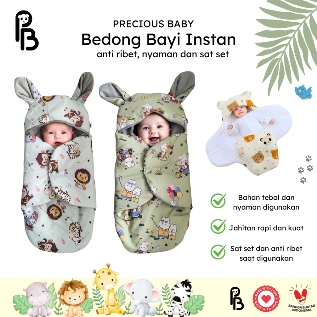 Jual Selimut Bayi Karakter Soft Blanket | Baby Blanket | Bedong Instan ...