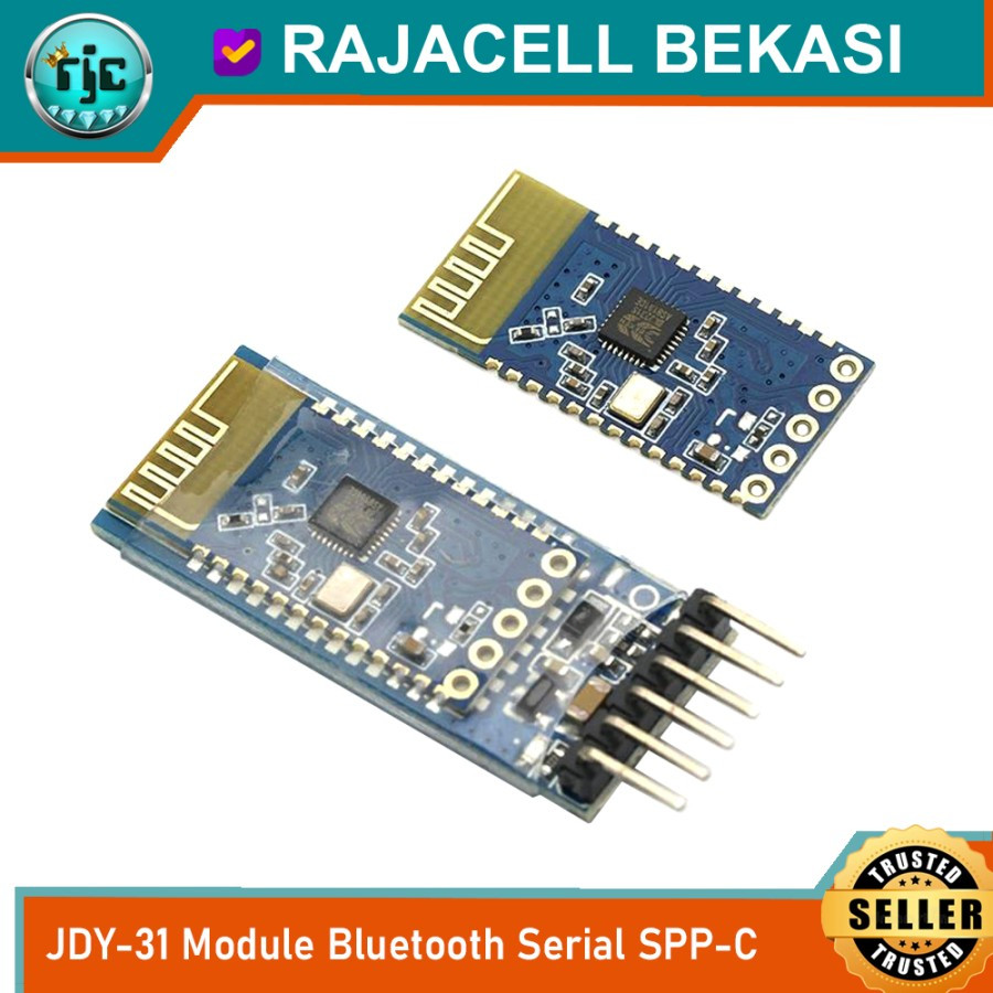 Jual JDY-31 Bluetooth SPP-C module Serial Bluetooth pengganti HC-05 HC ...