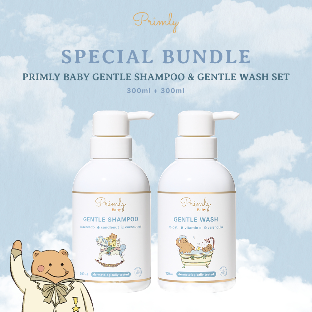 Jual Primly Special Bundling Baby Gentle Shampoo dan Baby Gentle Wash ...