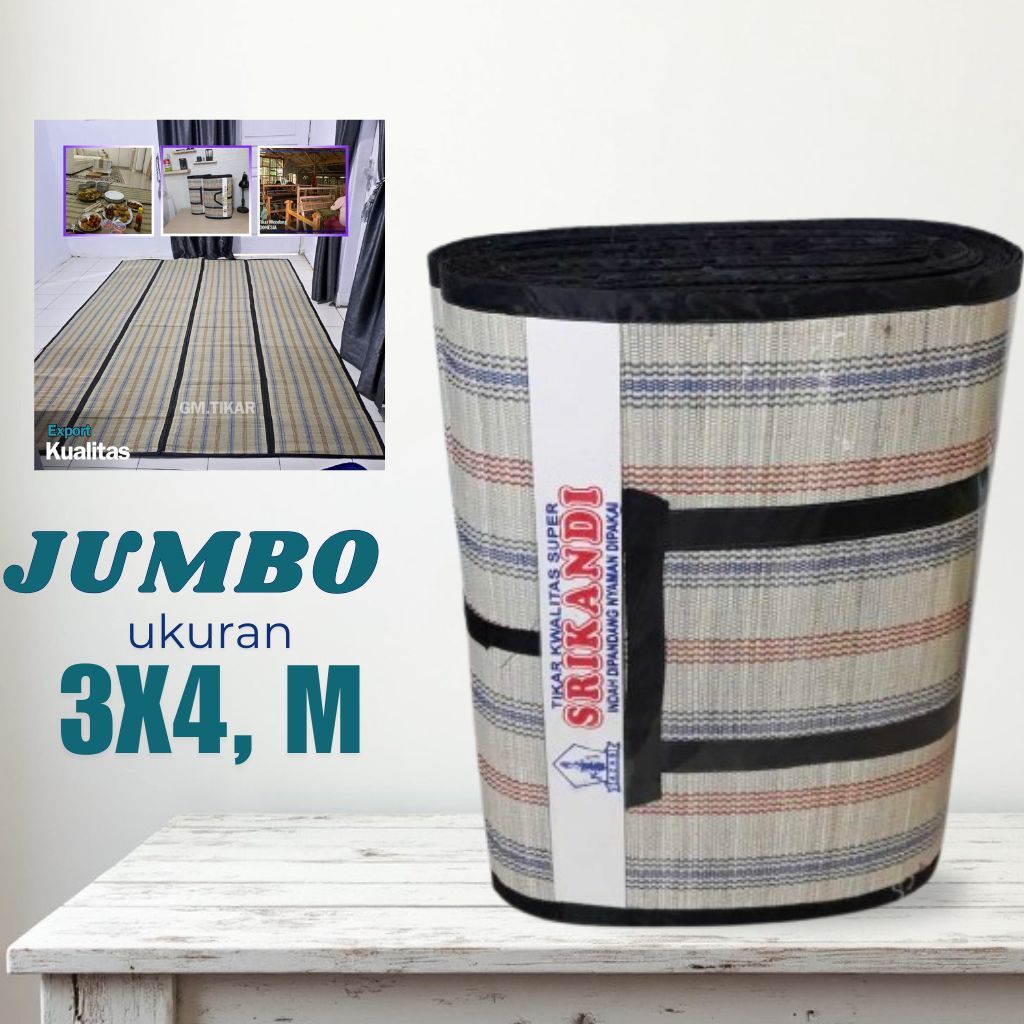 Jual ( COD )Tikar Lipat Piknik Jumbo 400x300 | Shopee Indonesia