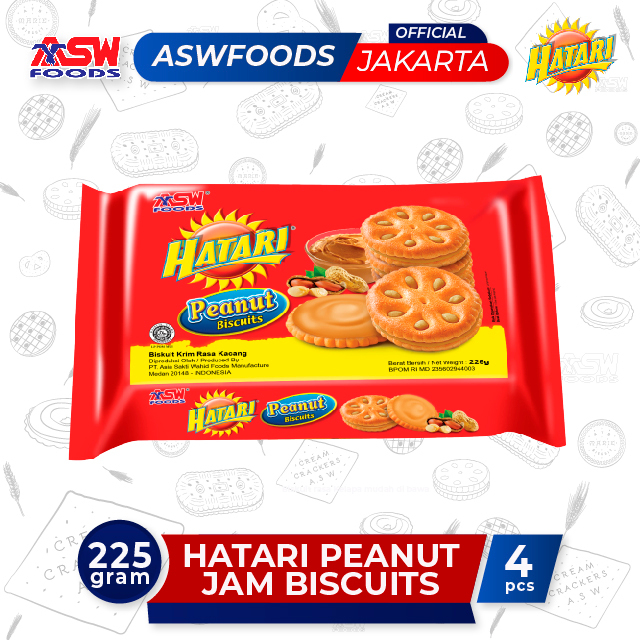 Jual Hatari Peanut Jam 225 gr ( 4 Pcs ) - Banded | Shopee Indonesia
