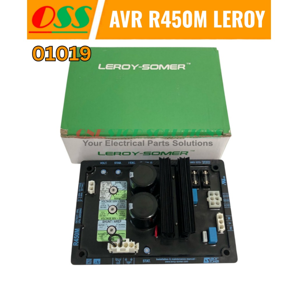 Jual AVR GENERATOR R450M LEROY SOMER AVR GENSET ORIGINAL | Shopee Indonesia