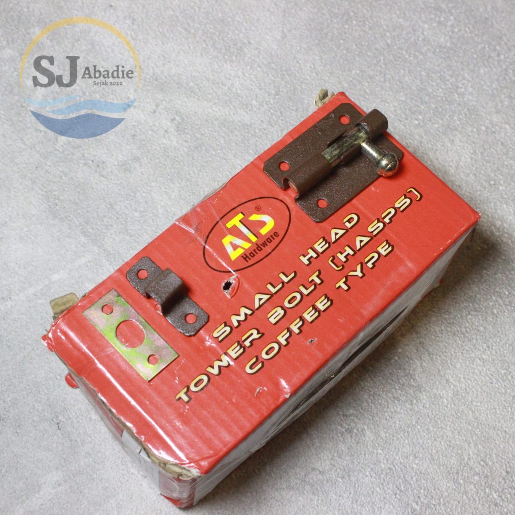 Jual (12 PC) ATS Grendel Slot Pintu Bulat Plat UCP 3 4 Inch | SJ ABADIE ...