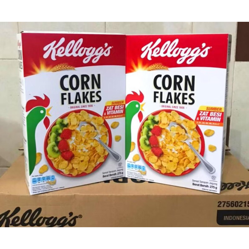 Jual CORN FLAKE KELLOGG’S CEREAL 275 GRAM | Shopee Indonesia