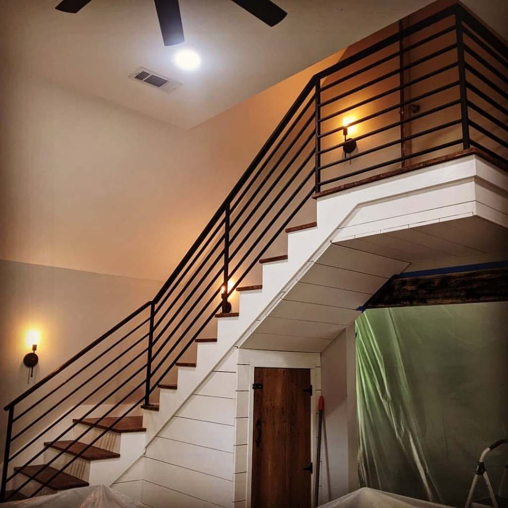 Jual Railing Tangga Minimalis Besi Hollow Galvanis Custom | Shopee ...