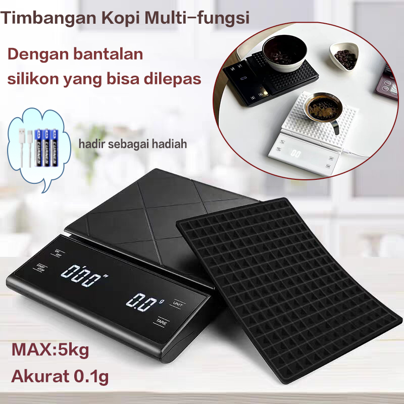 Jual Timbangan Kopi Halus Baterai USB Pengatur Waktu dengan Bantalan ...