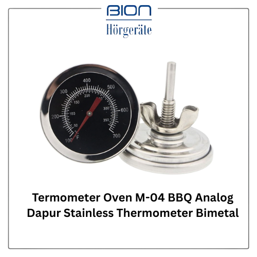 Jual Oven Tusuk Termometer Oven M-04 BBQ Analog Dapur Stainless ...