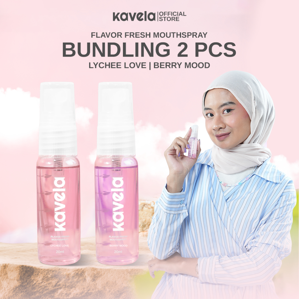 Jual KAVELA Flavor Fresh Bundle 2 Berry Mood dan Lychee Love Mouth ...