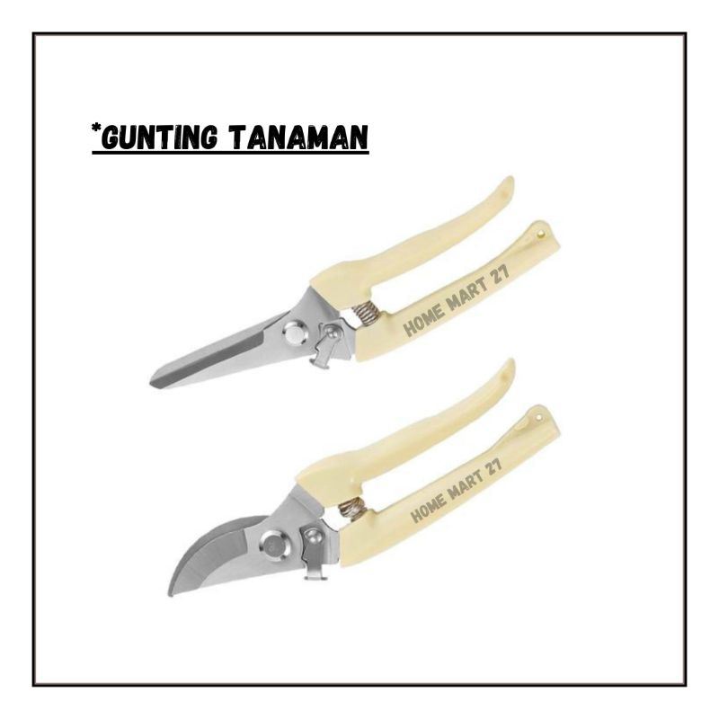 Jual Gunting Dahan / Gunting Ranting / Pruning Shears / Scissors Curve ...