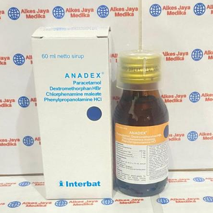 Jual Anadex Sirup 60ml - Obat Demam, Batuk & Pilek | Shopee Indonesia