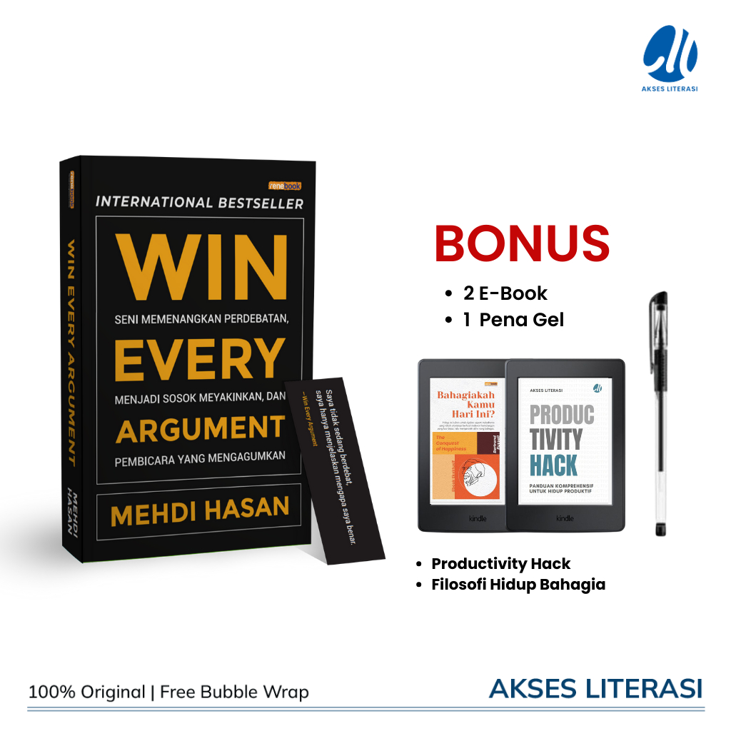 Jual [PRE ORDER] WIN EVERY ARGUMENT, SENI MEMANANGKAN PERDEBATAN,MENJADI SOSOK MEYAKINKAN, DAN ...