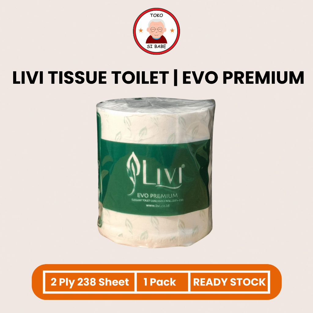 Jual TISSUE LIVI TOILET 2 PLY 238 SHEET | LIVI TOILET 238 SHEET ...