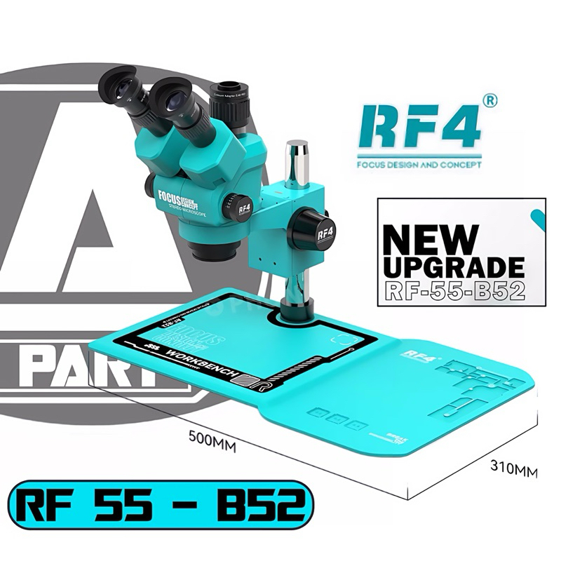 Jual MICROSCOPE RF4 RF 55 B52 NEW UPGRADE ORIGINAL FREE KAOS | Shopee Indonesia