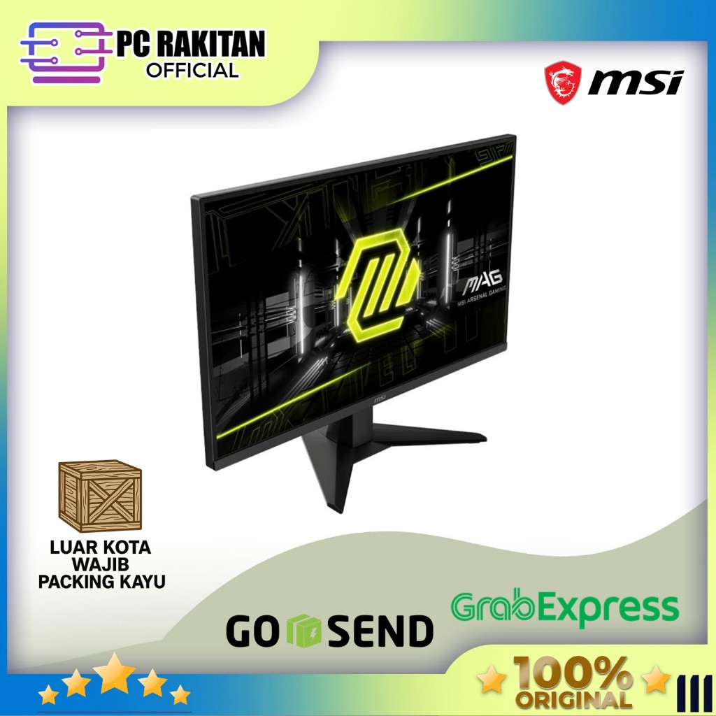 Jual MSI GAMING MONITOR 27 INCH MAG 275QF / MAG275QF RAPID IPS WQHD 2K 1440P 0.5MS 180HZ HDR 3Y ...