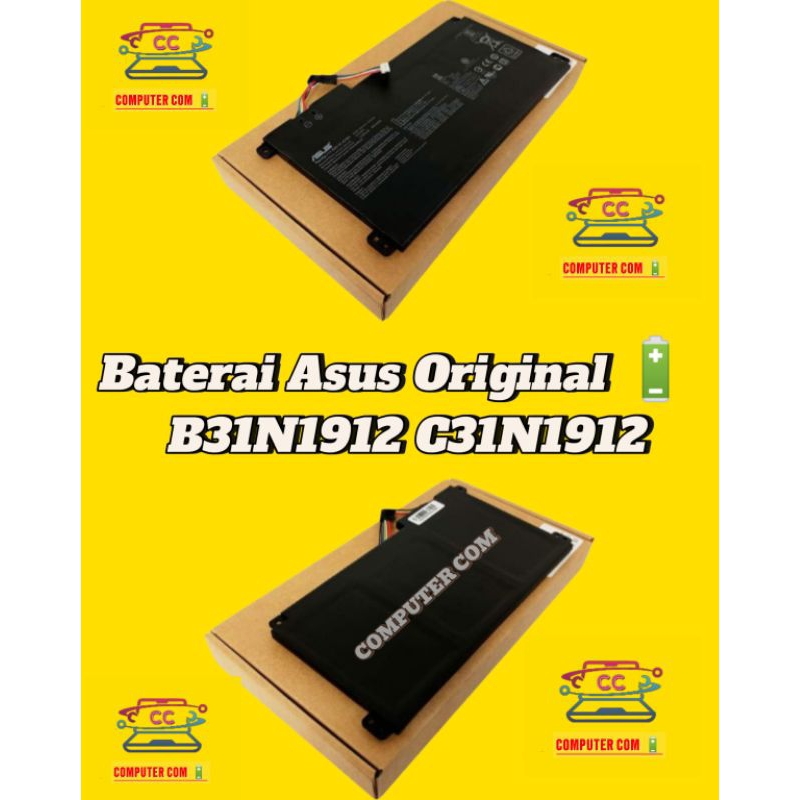Jual Baterai LAPTOP Asus Vivobook 14 E410 E410M E410MA E510MA B31N1912 C31N1912 Origina | Shopee ...