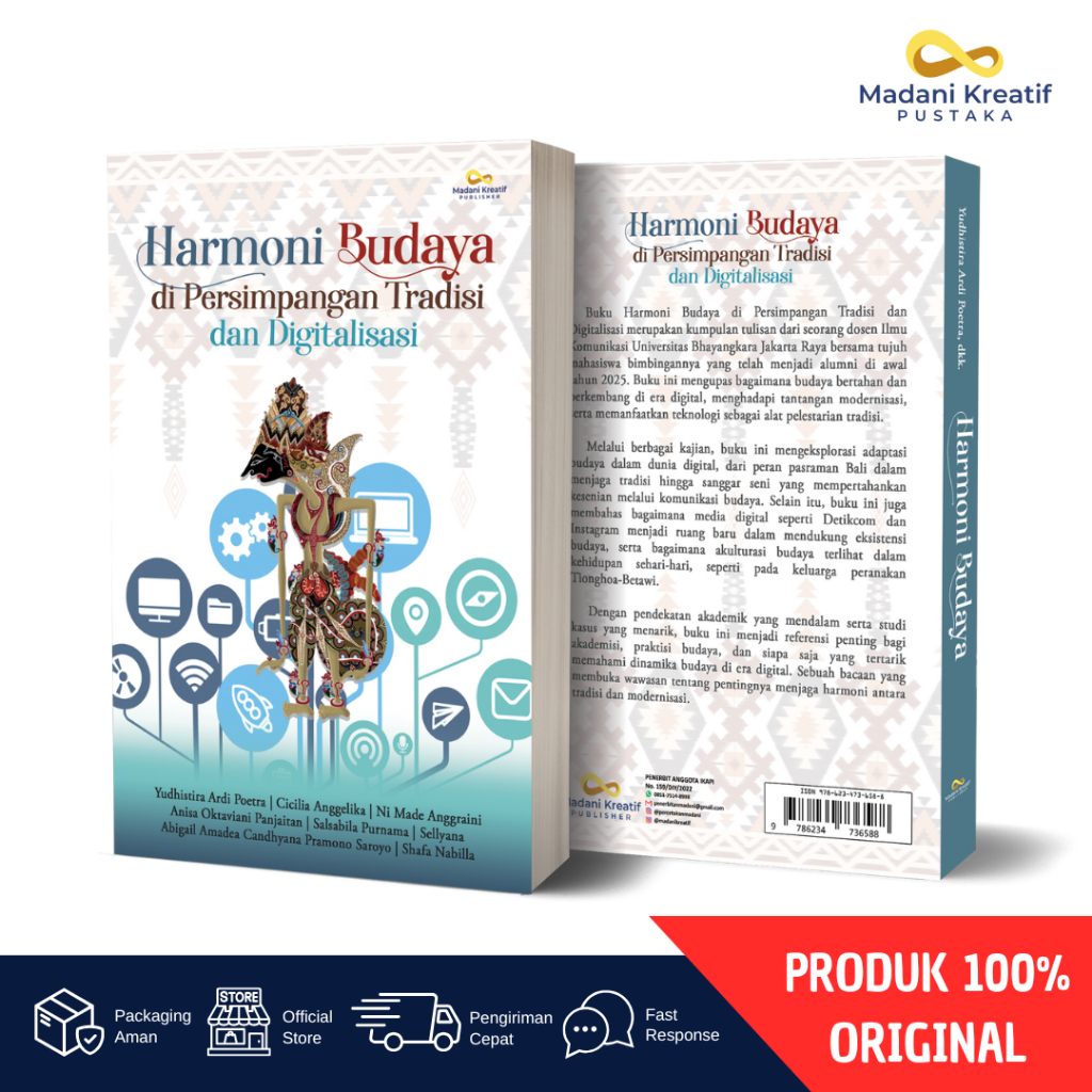 Jual BUKU HARMONI BUDAYA DI PERSIMPANGAN TRADISI DAN DIGITALISASI - MADANI PUSTAKA | Shopee ...