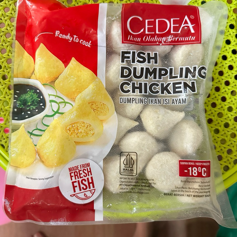 Jual Cedea Dumpling Ikan Ayam / Keju / Ayam Pedas | Shopee Indonesia