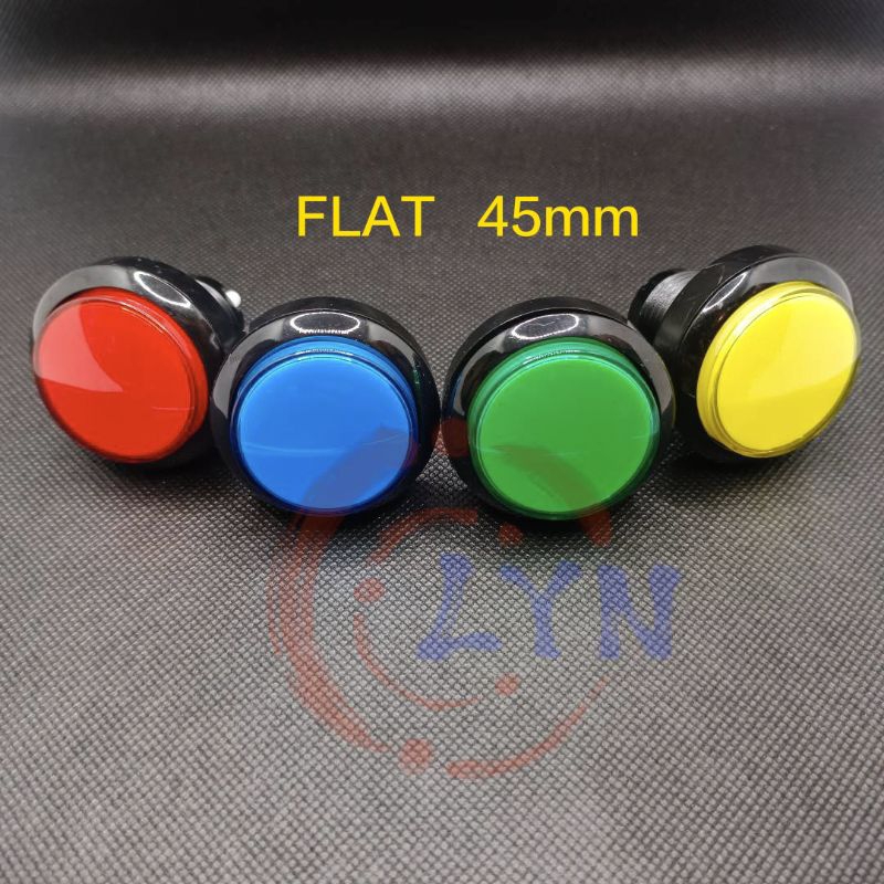 Jual Tombol FLAT RATA Kecil SMALL 4.5cm 45mm Arcade DingDong Quiz Push ...
