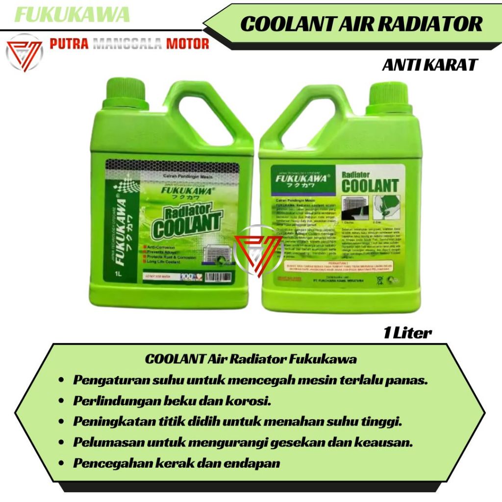 Jual Air Radiator / Radiator Coolant / Coolant Radiator Super Long Life ...
