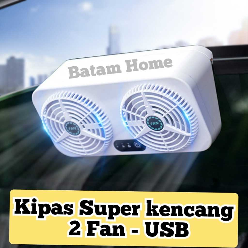 Jual Solar Power Fan Cooler - Super Kencang - Tenaga Surya Untuk Kipas ...