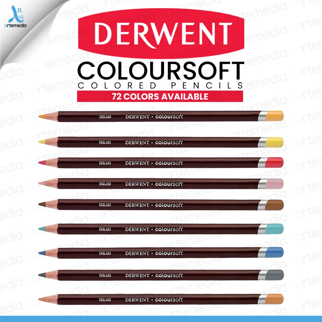 Jual Derwent Coloursoft Color Pencil Satuan | Shopee Indonesia