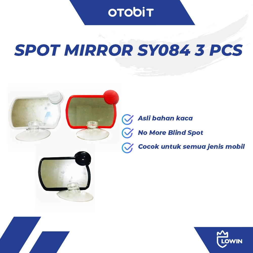 Jual Kaca Spion Mobil Blind Spot Mirror Universal 3PCS / Spot Mirror ...