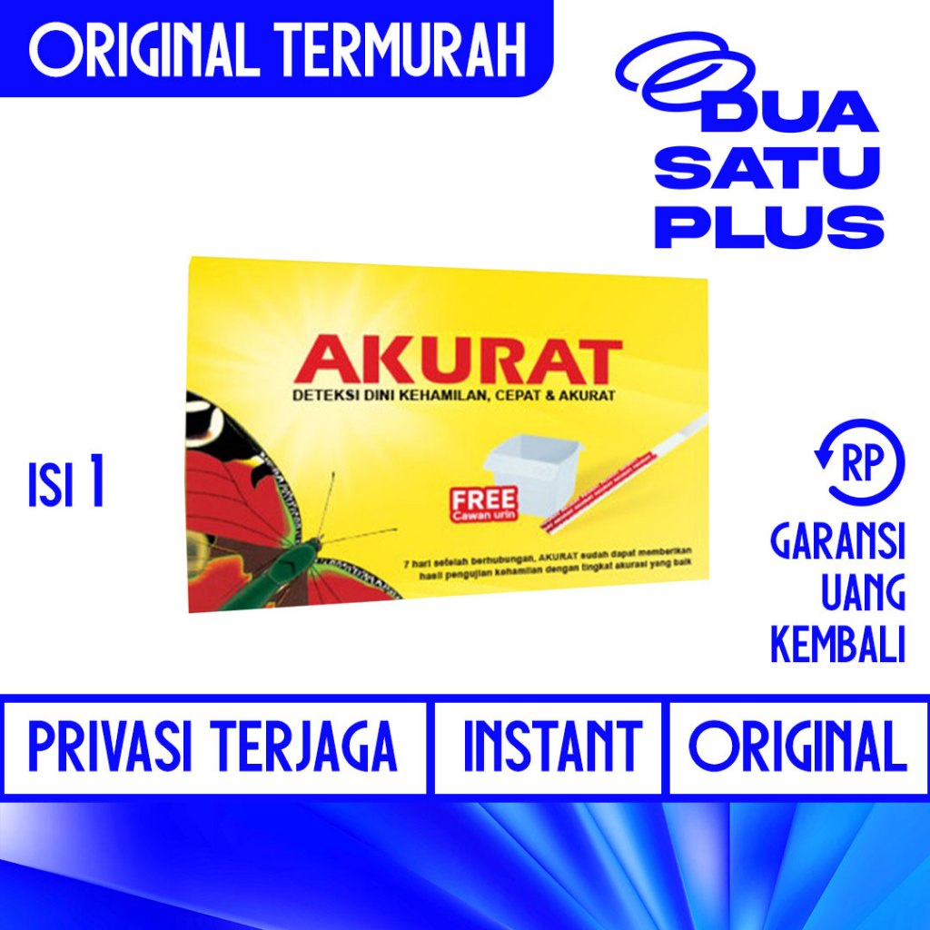 Jual Test Pack Akurat Pregnancy Test Strip Produk Original Instant ...